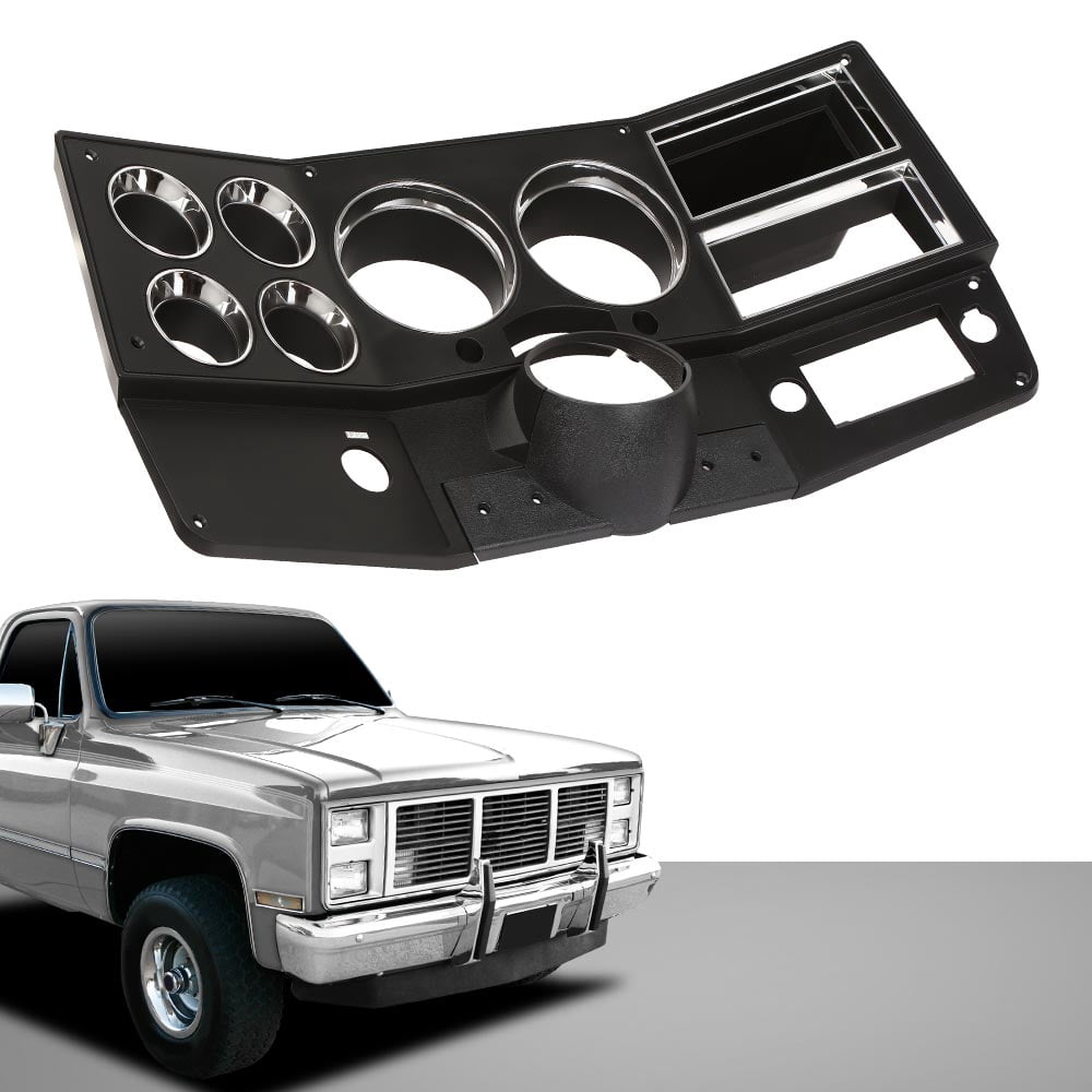 CROSSDESIGN Black Dash Bezel W/O A/C W/ Lower Column Cover Fit for ...