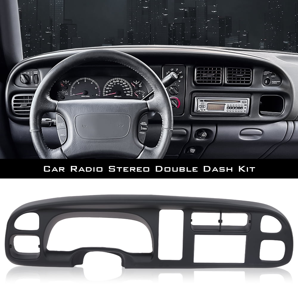 CROSSDESIGN Dashboard Dash Cover Fit for Dodge Ram 1500 2500 3500 1998-2002 Dashboard Bezel ...