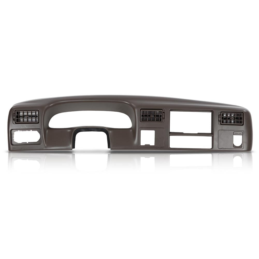CROSSDESIGN Dash Instrument Cluster Bezel Panel Fit For 99-04 Ford F250 ...