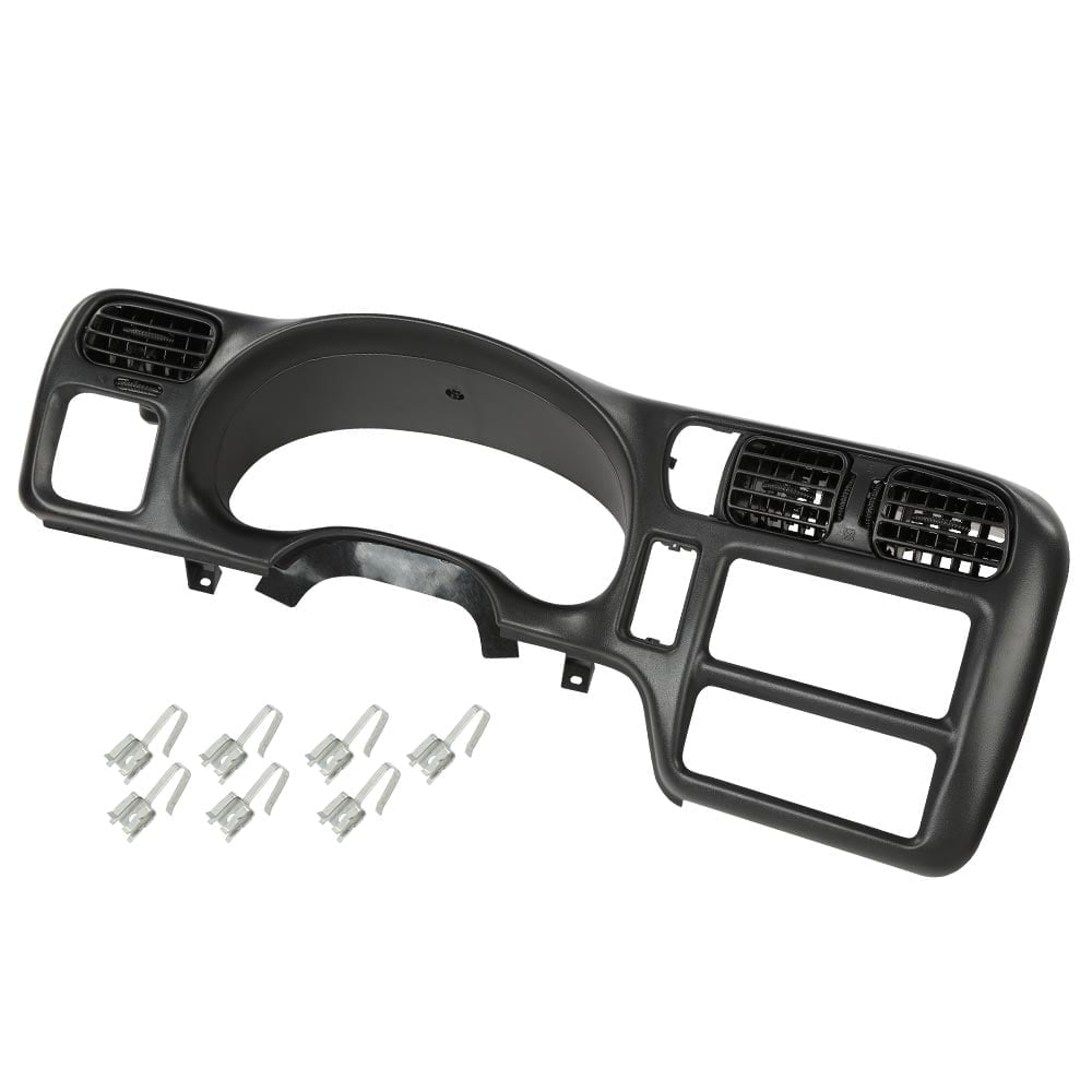 CROSSDESIGN Dash Radio Bezel Trim Fit for Chevy Blazer Jimmy Sonoma S10 ...