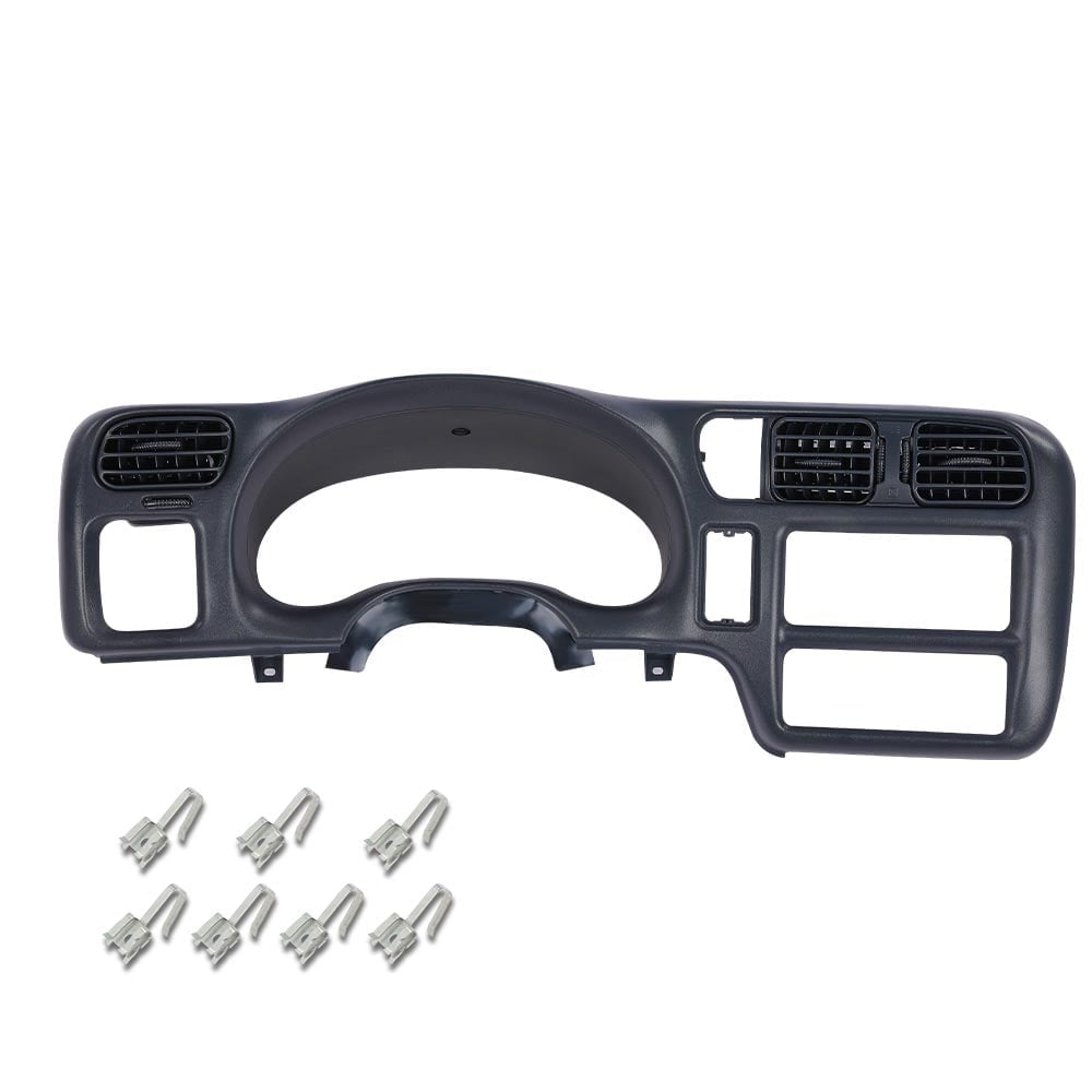 CROSSDESIGN Dash Trim Cluster Bezel Dash Cover Fit for Chevy S-10 GMC ...