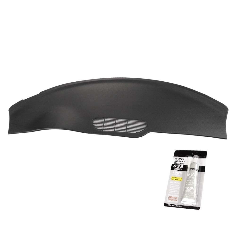 CROSSDESIGN Black Dashboard Dash Cover Mat Instrument Panel Bezel Clip ...