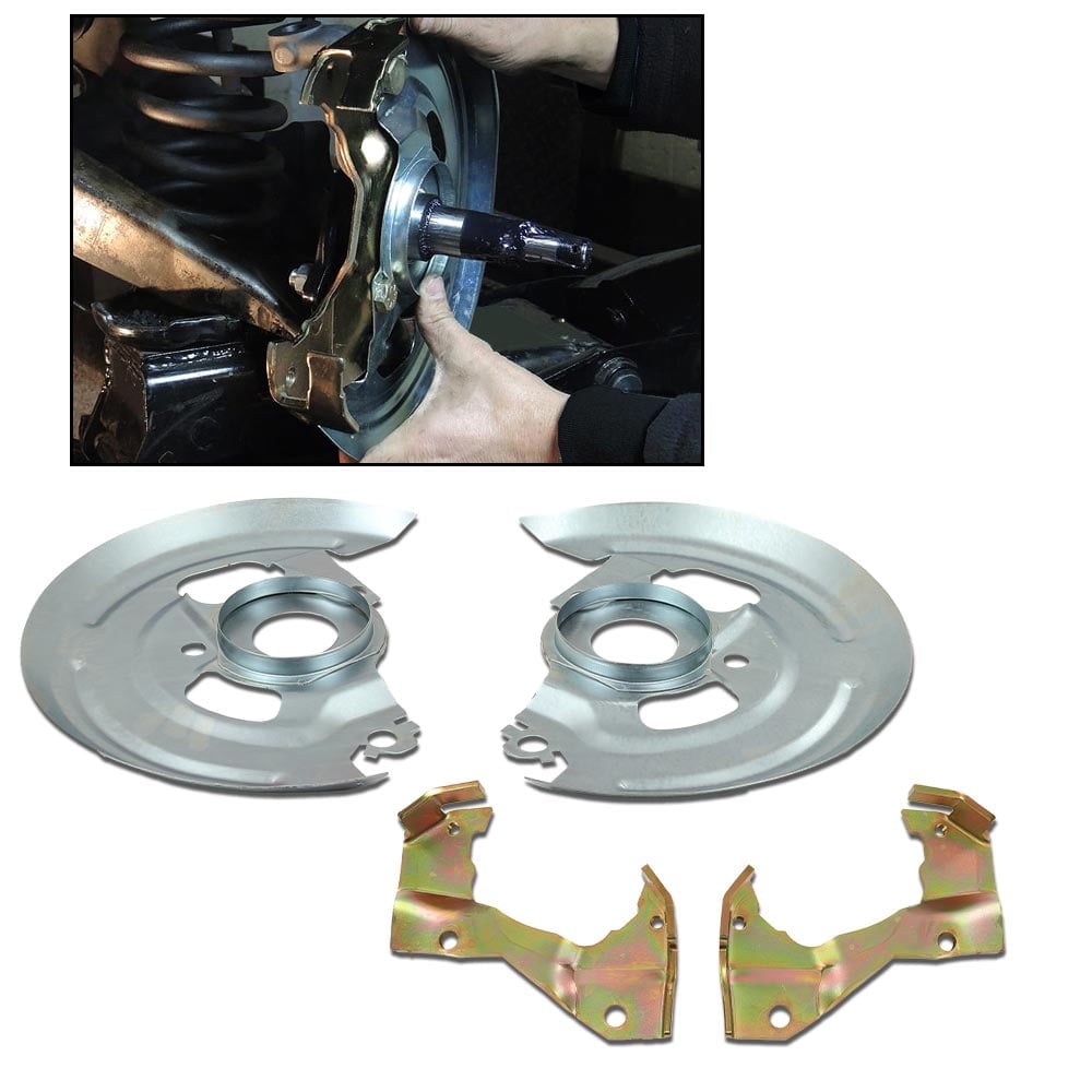 CROSSDESIGN Disc Brake Caliper Brackets & Backing Plates Dust Shields ...