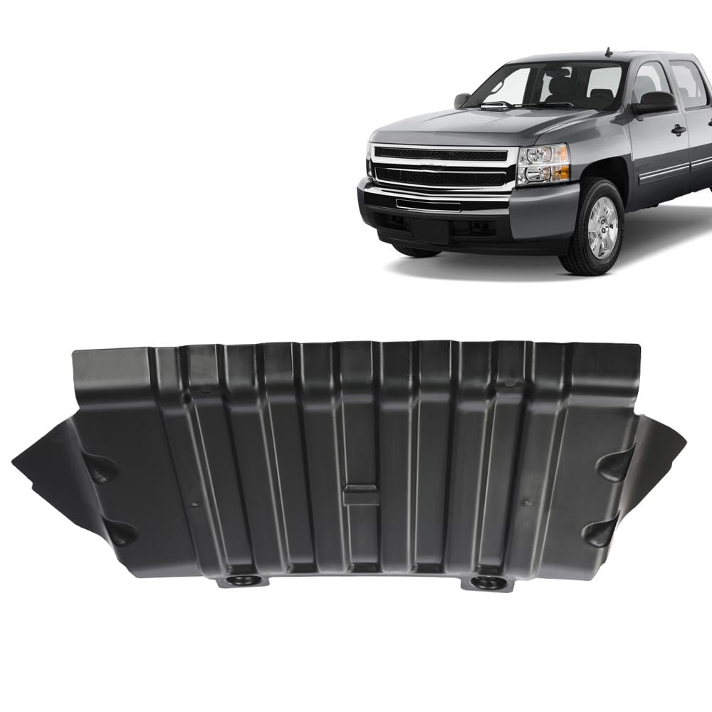 CROSSDESIGN Black Engine Splash Shield Fit for 2007-2013 Chevrolet ...