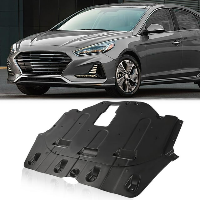 CROSSDESIGN Engine Under Cover Splash Shields Fit for Hyundai Sonata ...