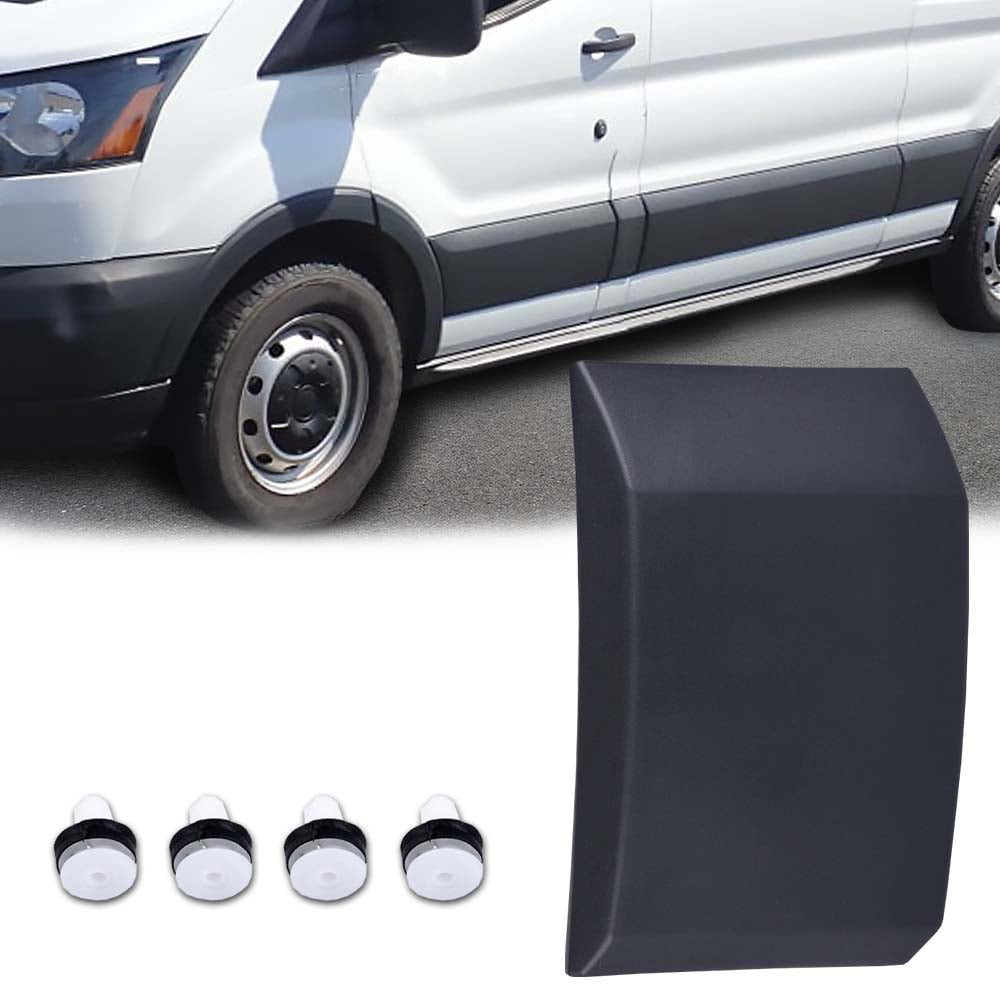CROSSDESIGN Exterior Pillar Moulding Trim Cladding Fit for Ford Transit ...