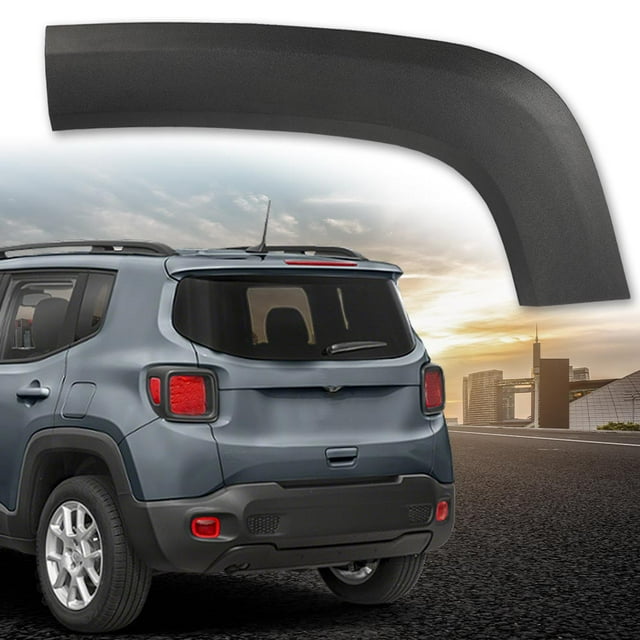 CROSSDESIGN Fender Flares Fit for Jeep Renegade 2015-2021 Wheel Cover Protector Black - Walmart.com