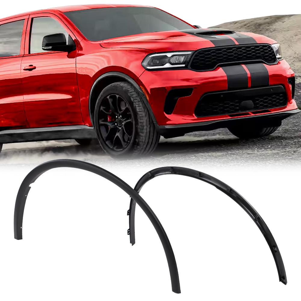 CROSSDESIGN Fender Flares Fit for Dodge Durango 2011-2021 Fender Trim ...