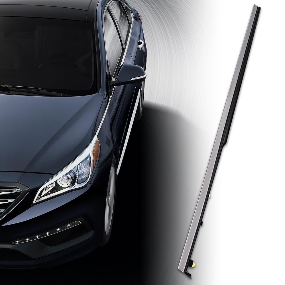 CROSSDESIGN Fender Garnish Molding Trim Fit for Hyundai Sonata 2015 ...