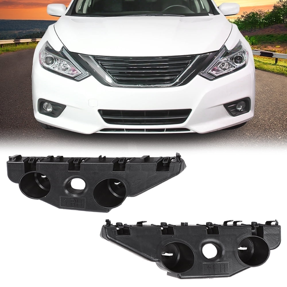CROSSDESIGN Front Bumper Bracket Fit for Nissan Altima 2016-2018 Black ...