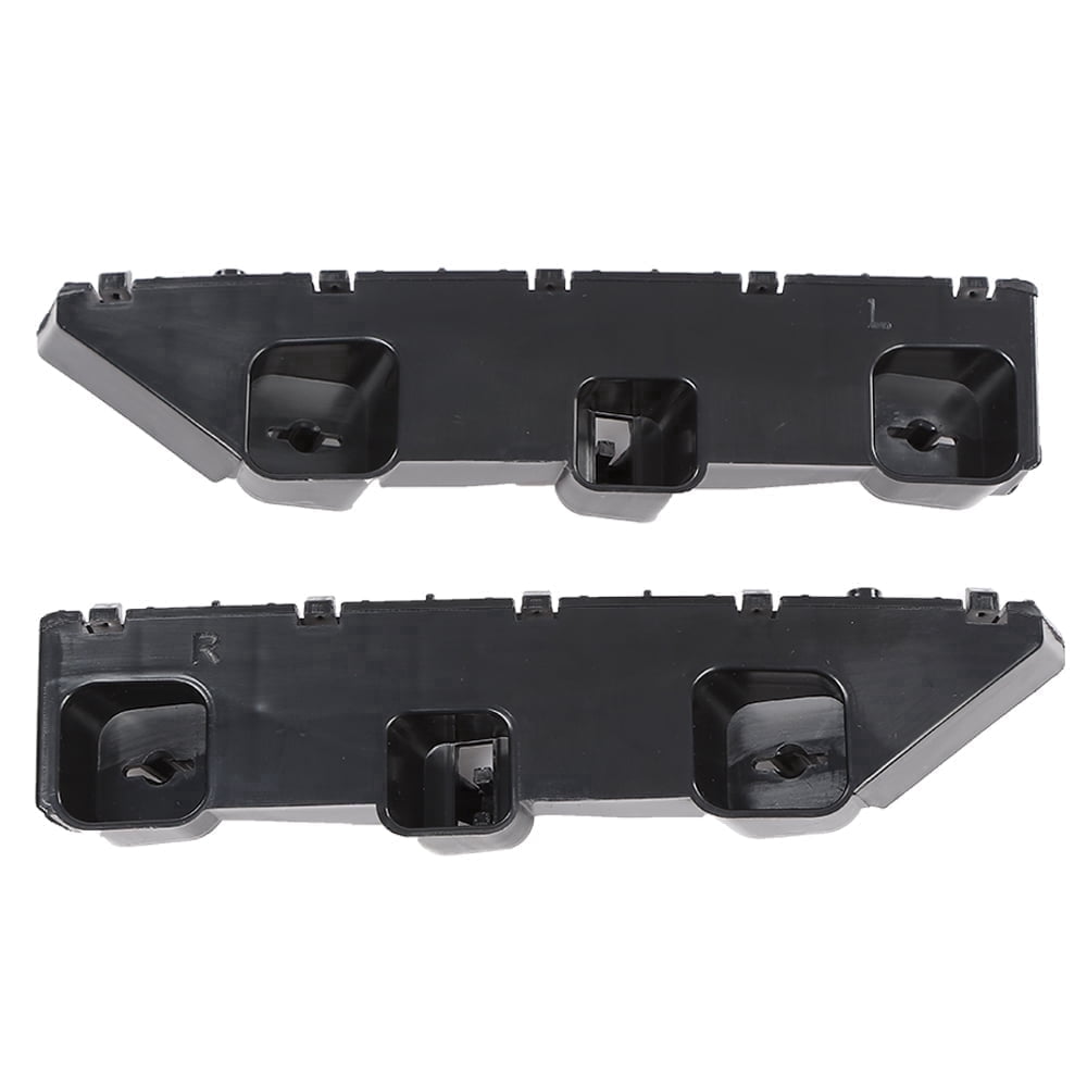 CROSSDESIGN Black Pair Left & Right Side Front Bumper Cover Bracket Fit ...