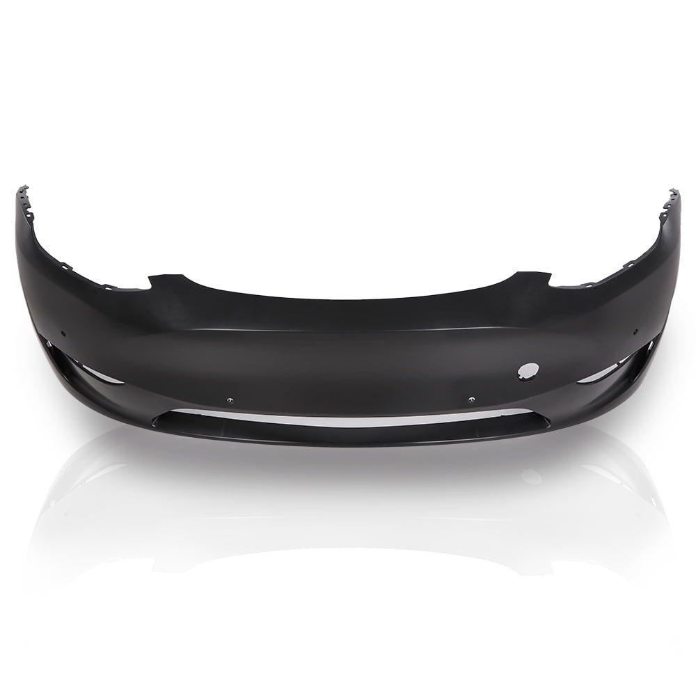 CROSSDESIGN Front Bumper Cover Panel w/Park Sensor Hole Fit for Tesla ...