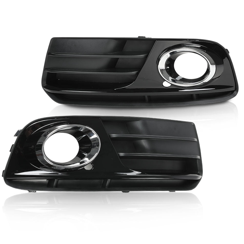 CROSSDESIGN Front Bumper Fog Light Covers Grille Bezel Fit for Audi Q5 ...