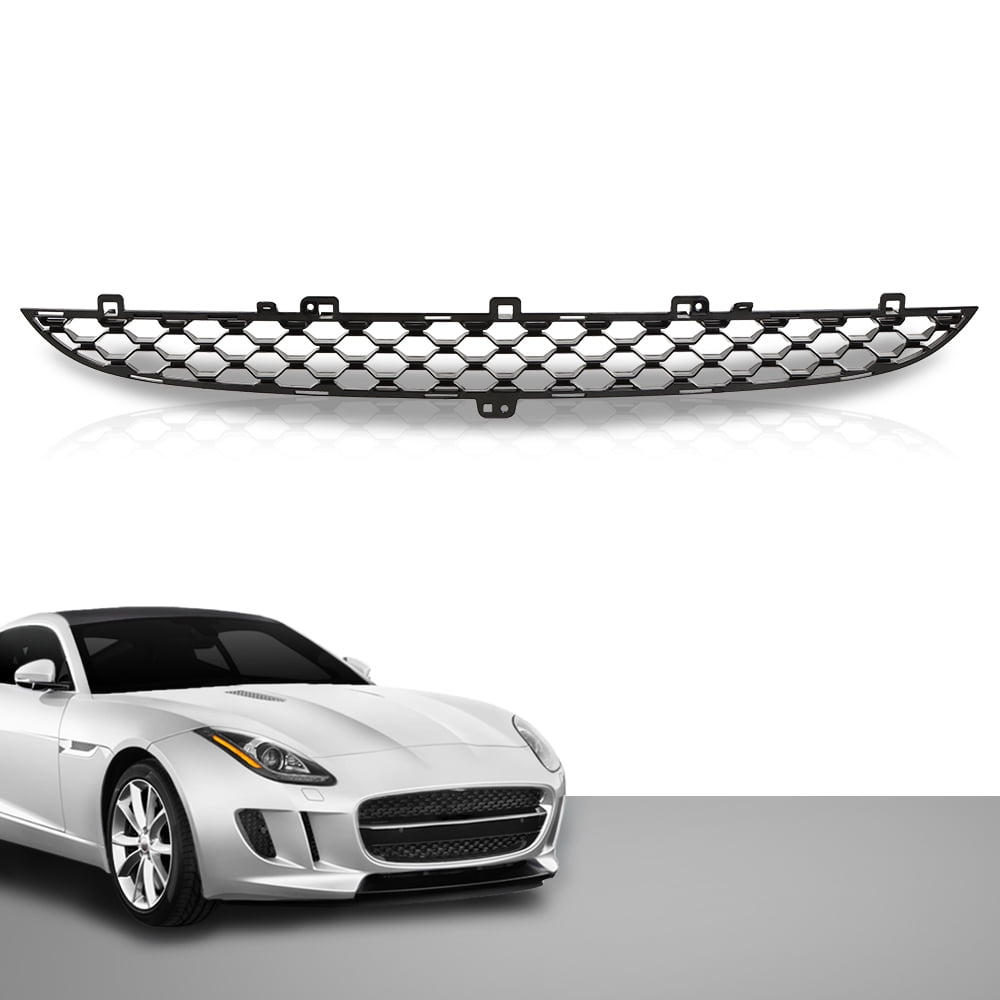 CROSSDESIGN Front Bumper Lower Grille Grill US Fit For 2014-2017 Jaguar ...