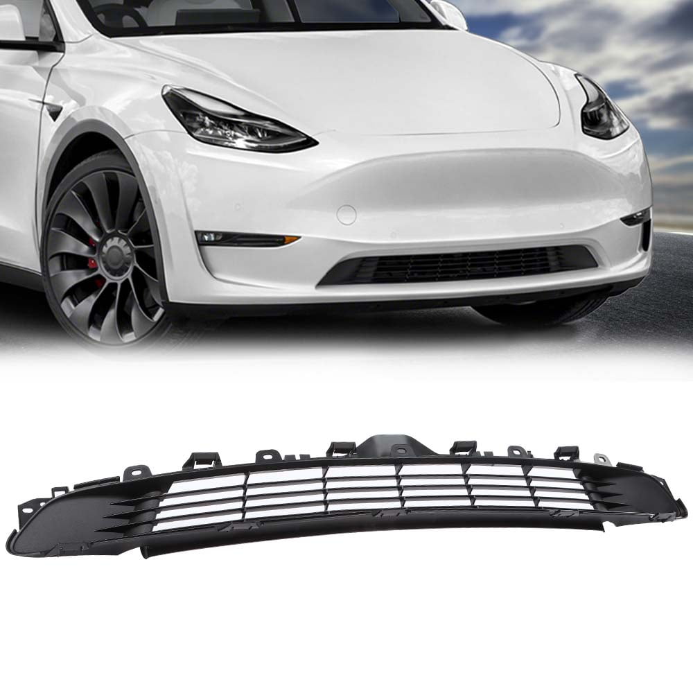CROSSDESIGN Front Bumper Lower Mesh Grille Grill Fit for Tesla Model 3 ...