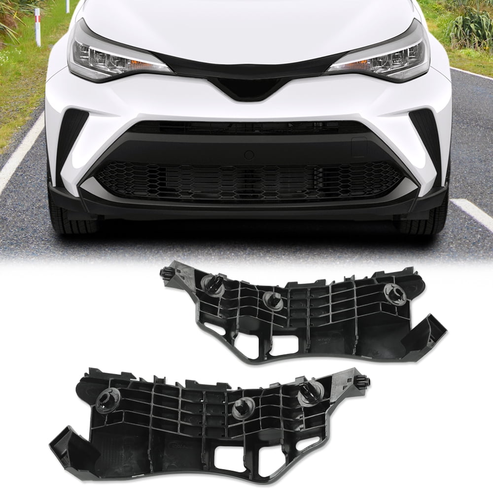CROSSDESIGN Front Bumper Support Retainer Brackets Fit for Toyota CHR ...
