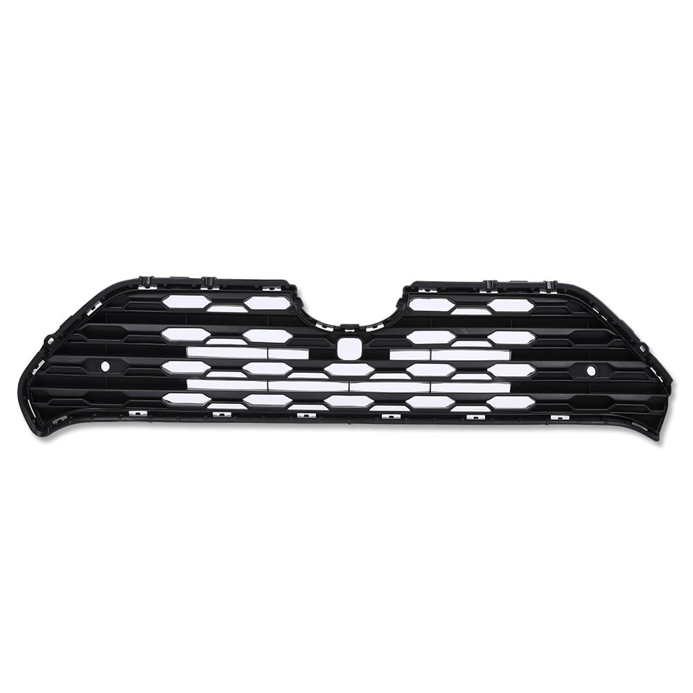 CROSSDESIGN Front Center Bumper Grille Grill with Radar Holes Fit for ...