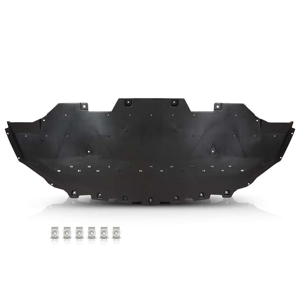 CROSSDESIGN Front Engine Splash Shields Fit for Ford Mustang 2018-2020 ...
