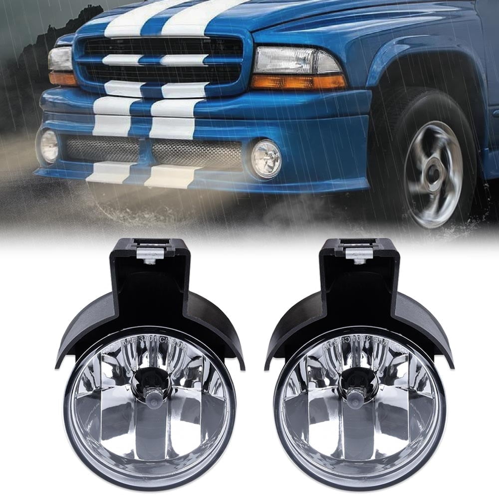 CROSSDESIGN Front Fog Lights Fit for Dodge Dakota 1997-2000/Durango SUV ...