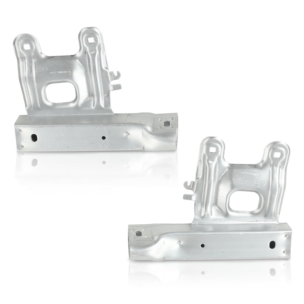 CROSSDESIGN Front Left+Right Side Lower Bumper Carrier Bracket Fit for ...