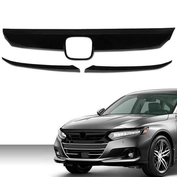 CROSSDESIGN Front Lip Bumper Upper Grill Grille Molding Trim Cover ...