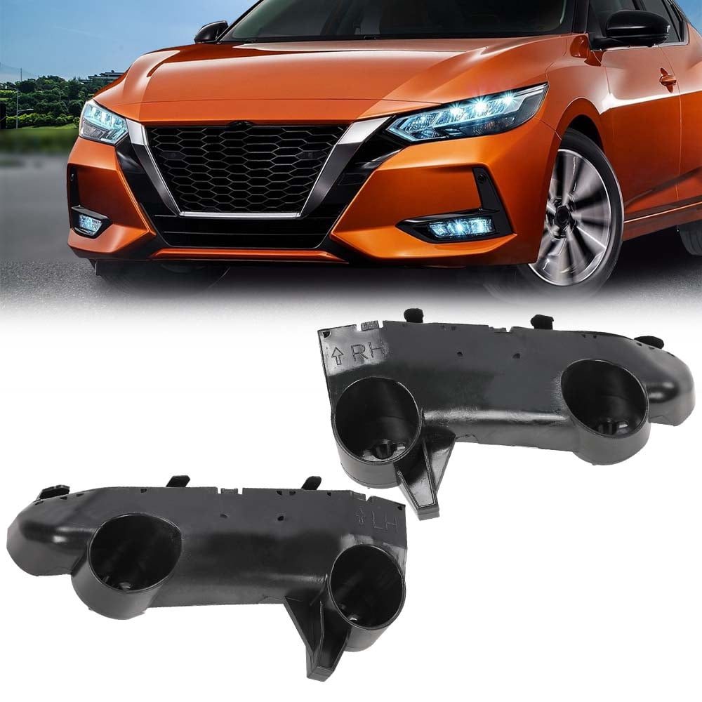 CROSSDESIGN Front Mount Bumper Retainer Brackets Fit for Nissan Sentra ...