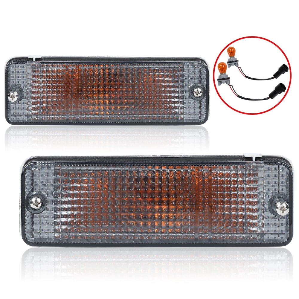 CROSSDESIGN Front Parking Turn Signal Corner Lights Lamps Fit for ...