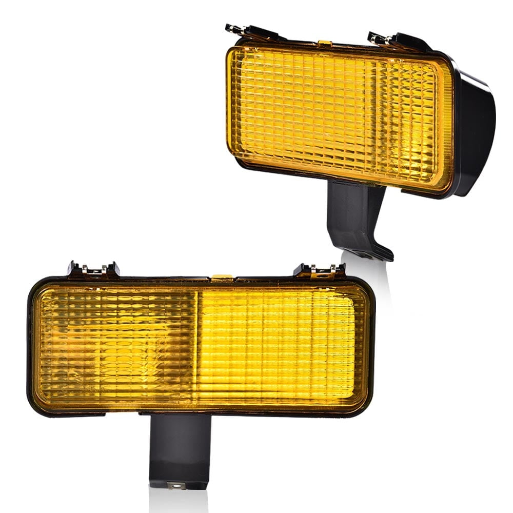 CROSSDESIGN Front Turn Signal Lights Lamps Fit for 1981-1982 Chevy PU ...