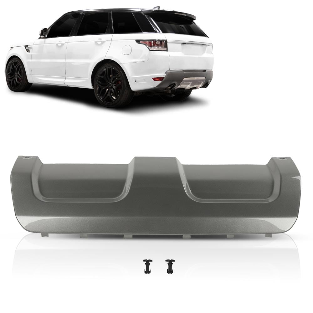 CROSSDESIGN Gray Rear Bumper Skid Plate Cover Fit For 2014-2017 Land ...