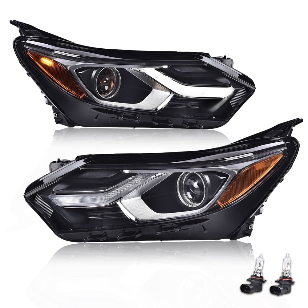 CROSSDESIGN Halogen LED DRL Headlights Headlamps Fit for Chevy Equinox ...