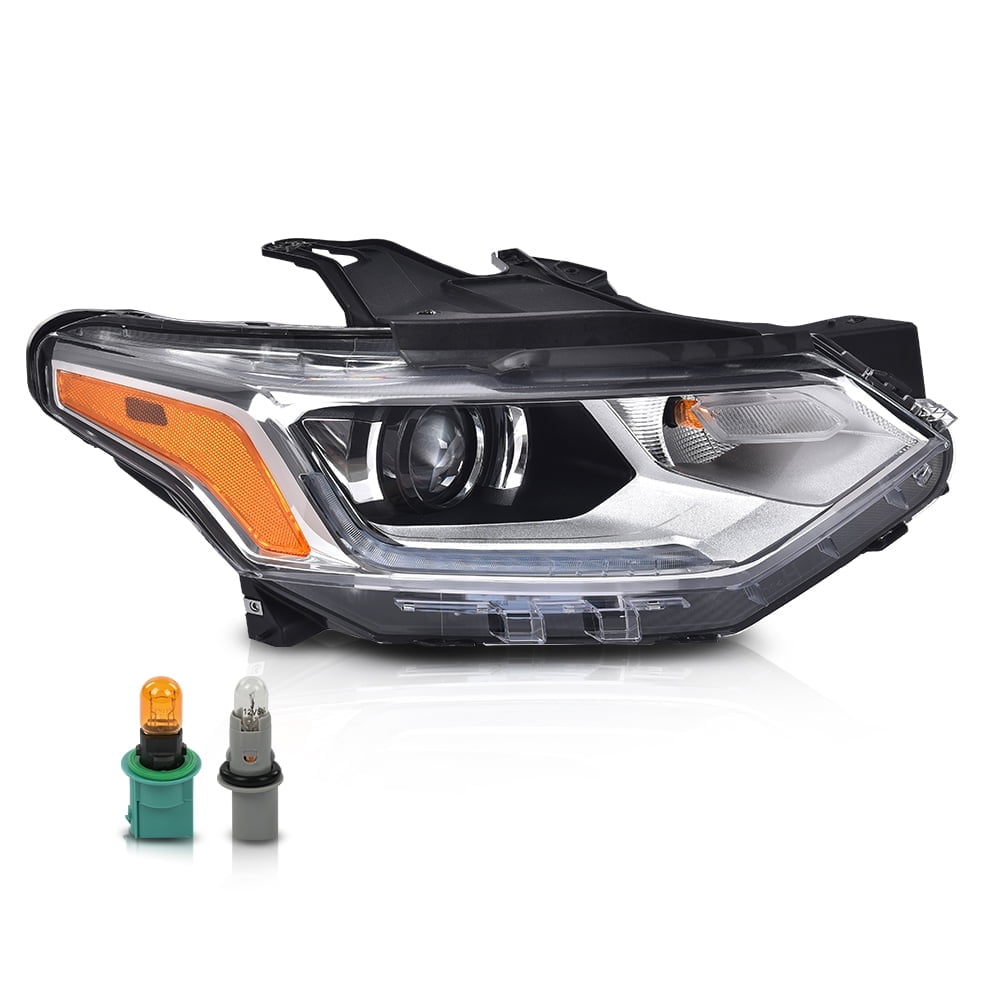 CROSSDESIGN Headlight Fit for Chevy Traverse 2018- 2021 Headlamp ...