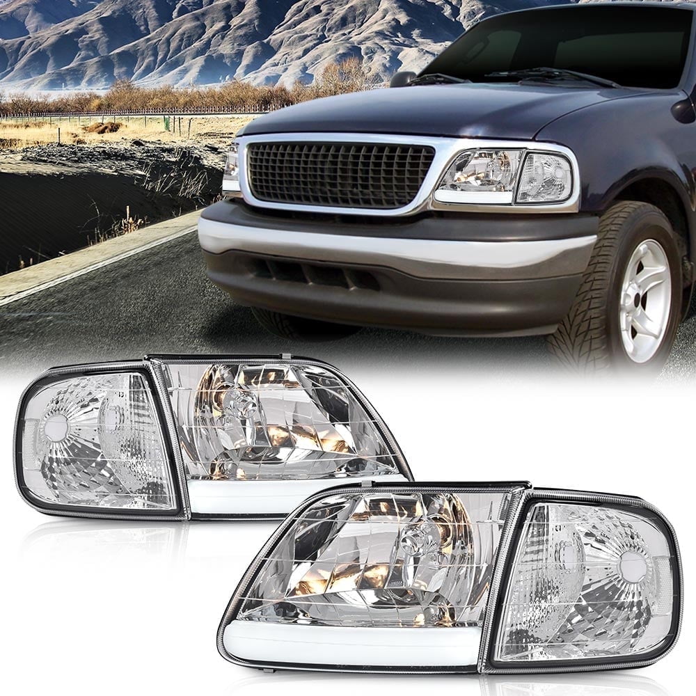 2002 Ford F150 Headlights
