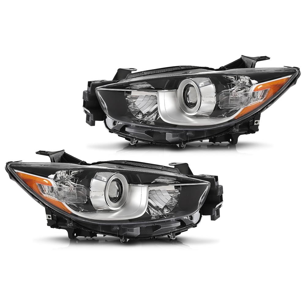 CROSSDESIGN Headlights Headlamp Fit for Mazda CX-5 2013-2016 - Walmart.com
