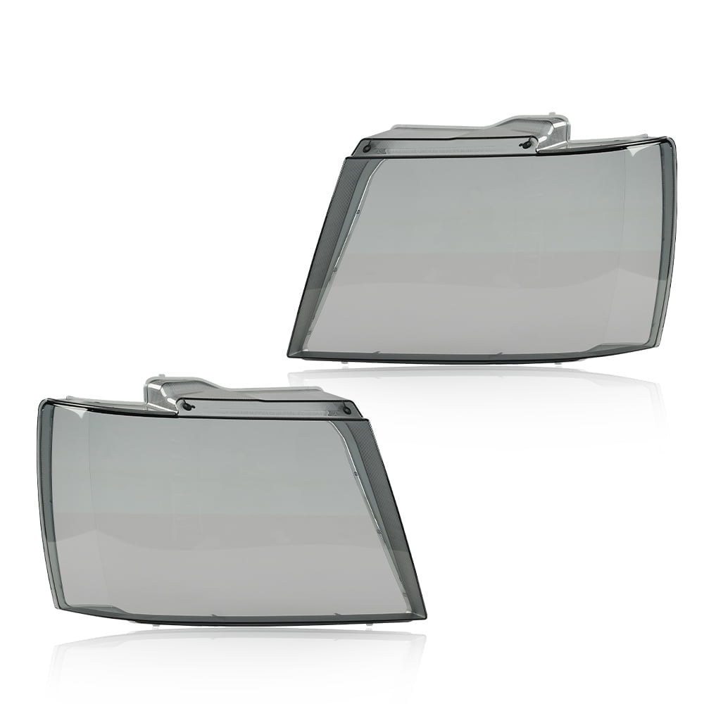 CROSSDESIGN Headlights Lens Cover for 2007-2014 Chevy Tahoe Suburban ...