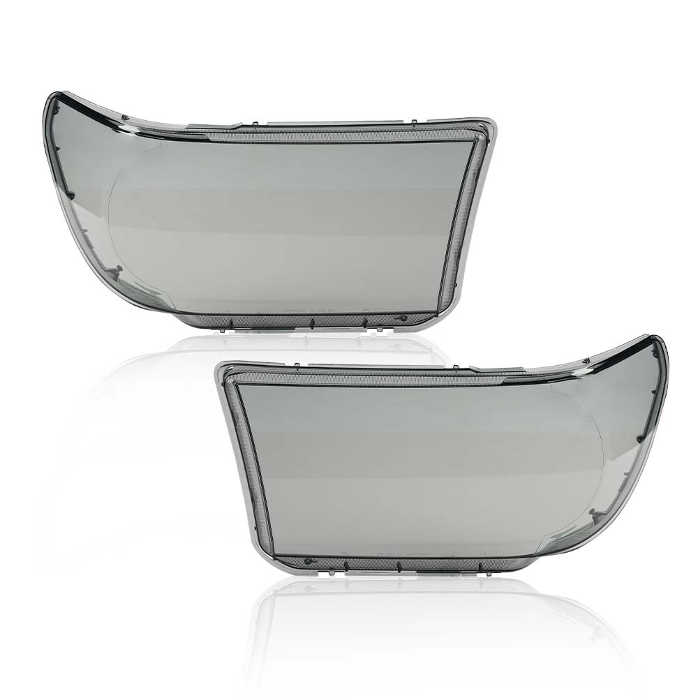 CROSSDESIGN Headlights Lens Cover Headlamp Cover Fit For Toyota Tundra ...