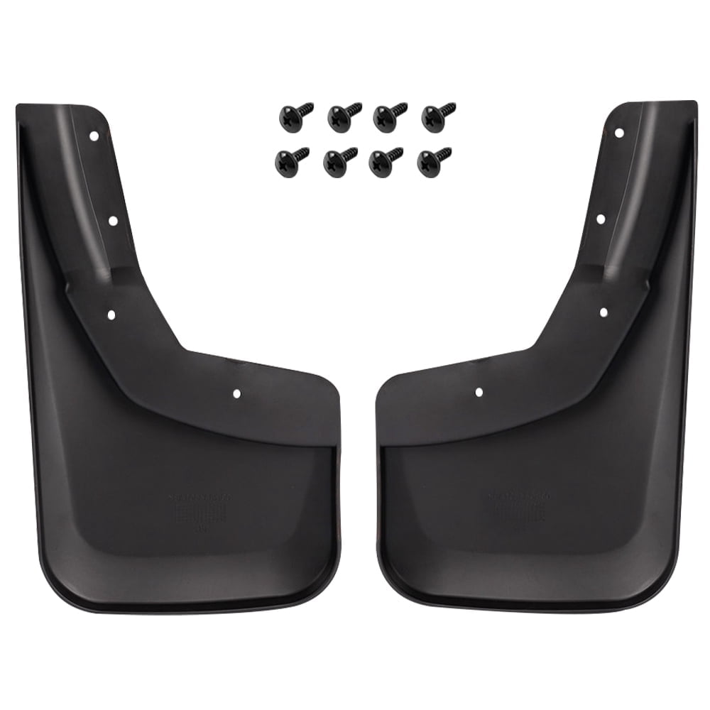 CROSSDESIGN Black Heavy Duty Molded Mud Flaps Fit for 2014-2018 Chevy ...