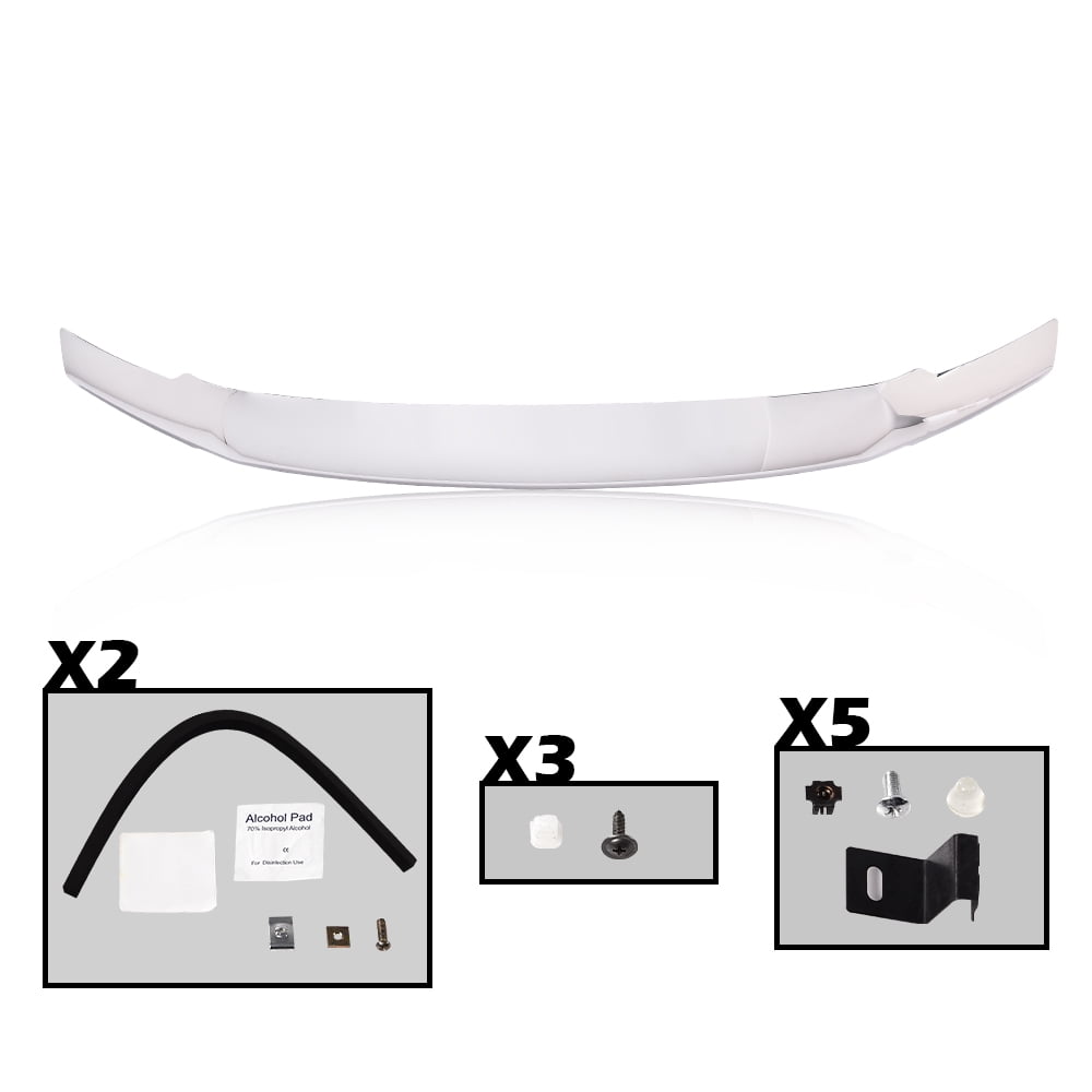 CROSSDESIGN Hood Deflector Fit for Ford F250 F350 F450 2017-2019 Bug ...