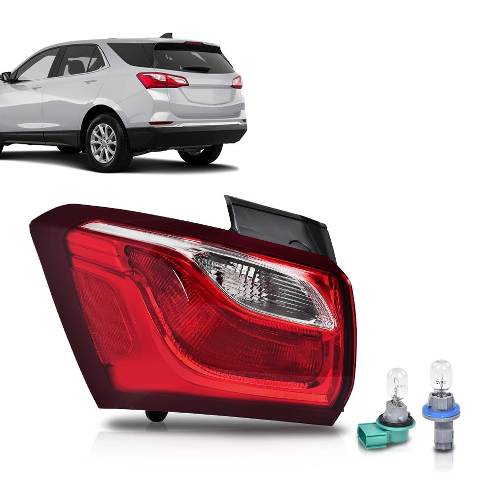 CROSSDESIGN Incandescent Tail Light Lamp Fit for Chevy Equinox 2018 ...