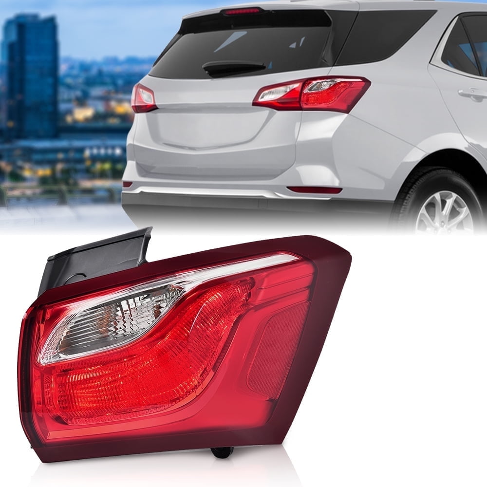 CROSSDESIGN Incandescent Tail Light Tail Lamp Fit for Chevy Equinox ...