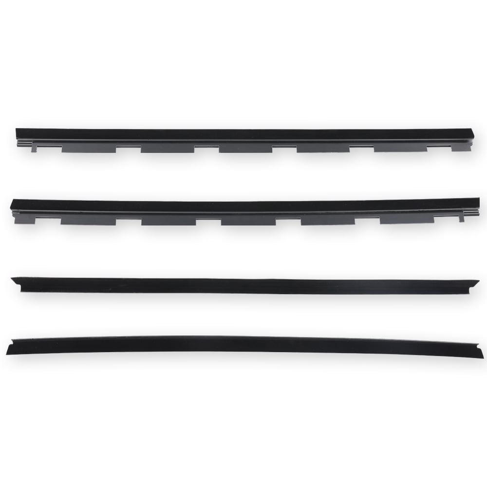 CROSSDESIGN Inner & Outer Window Sweep Felt Seal Weatherstrip 4 Pc Kit ...