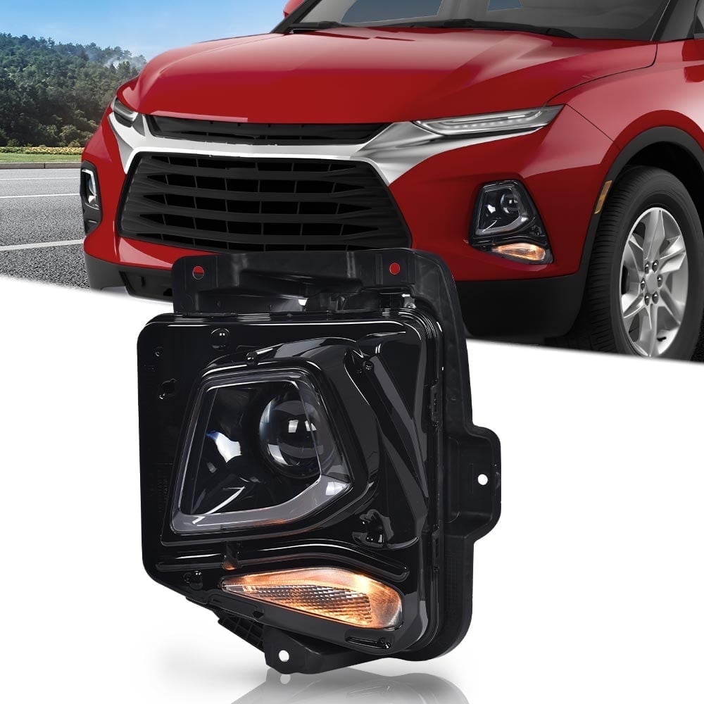 CROSSDESIGN Left Projector Headlight Fit for Chevy Blazer 2019-2021 ...