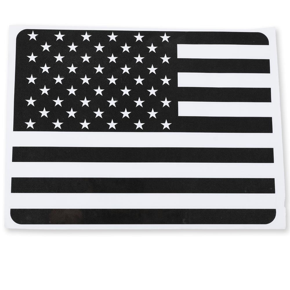 CROSSDESIGN Middle Window American Flag Decal Sticker Fit for 2015-2021 Ford F150/F250/F350 ...