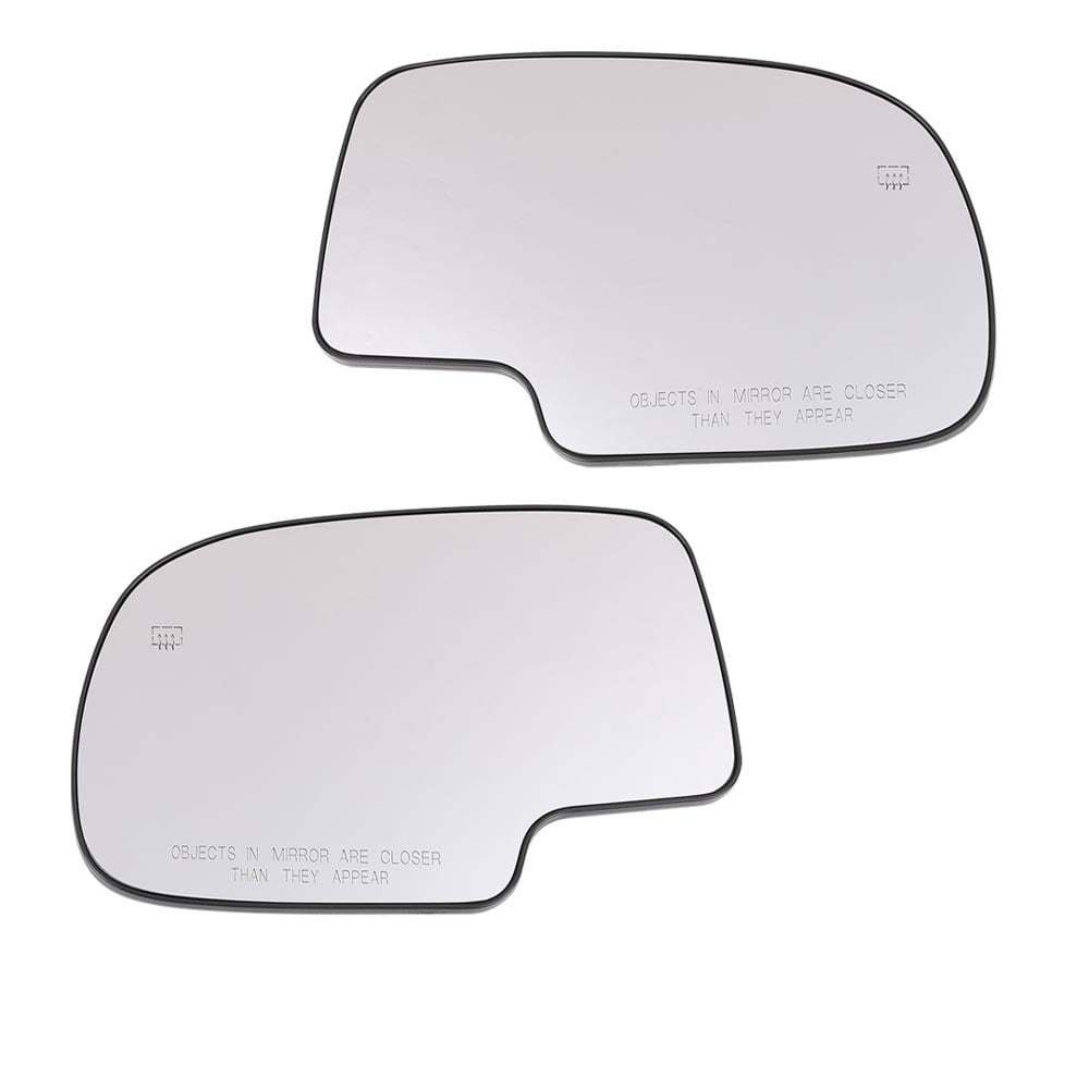 CROSSDESIGN Mirror Glass Power Heated Fit for Chevy Silverado/GMC ...
