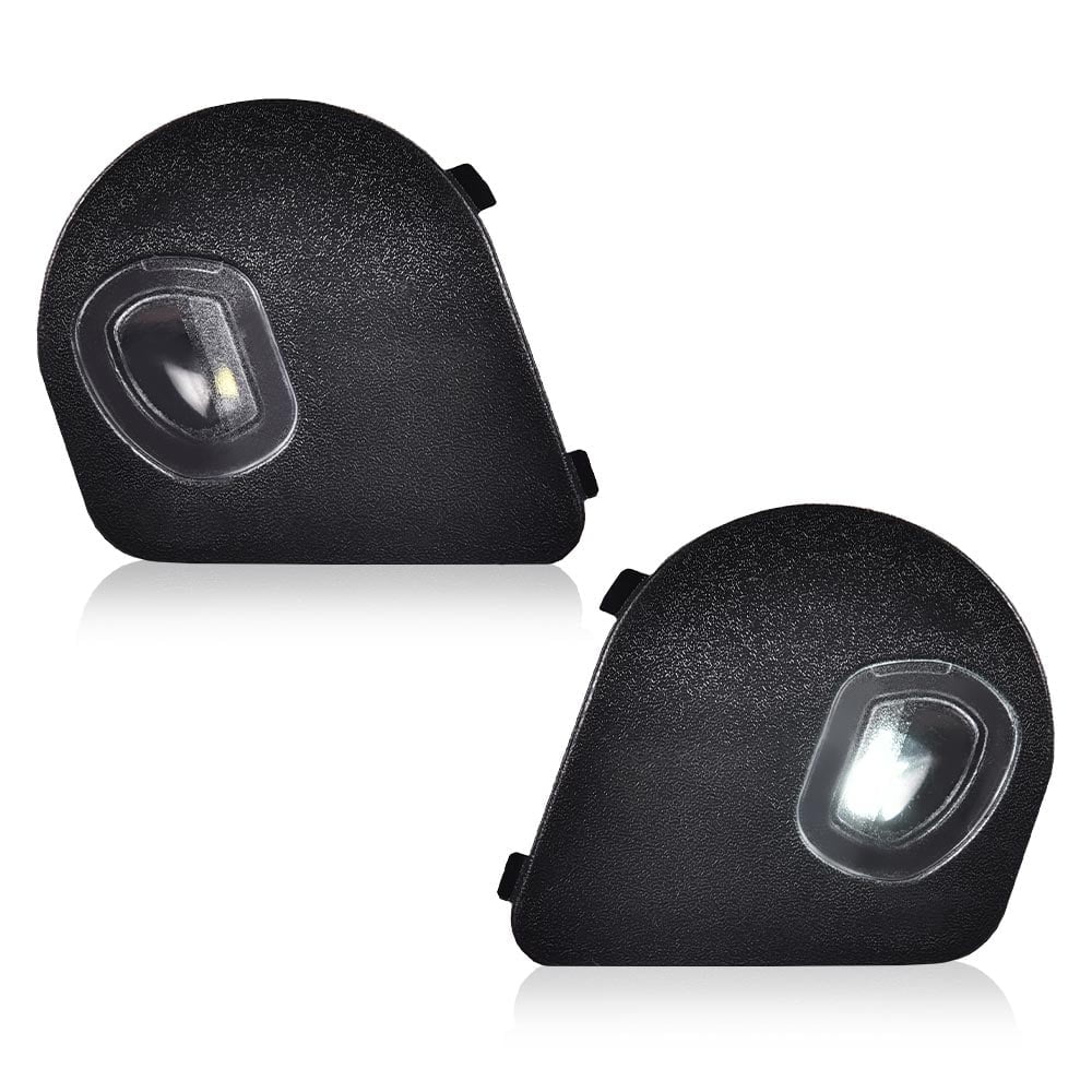 CROSSDESIGN Mirror Puddle Lights Fit for 2010-2018 Dodge Ram 1500 2500 ...