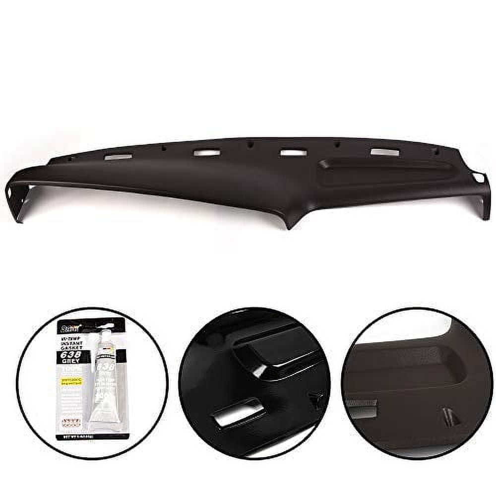 CROSSDESIGN Molded Dash Skin Cover Overlay Dash Cover Brown Fit for ...