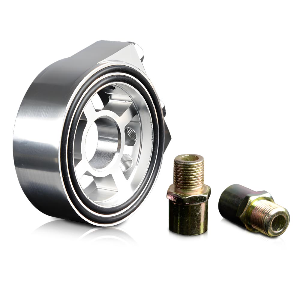 CROSSDESIGN Oil/Gauge Filter Oil Pressure Adapter Fit for Universal ...