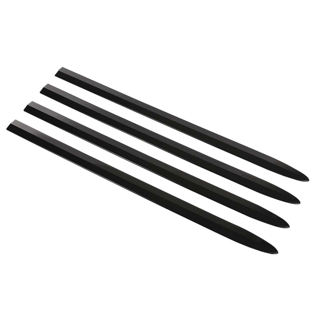 CROSSDESIGN Outside Side Door Body Molding Trim Fit for Chevy Silverado ...