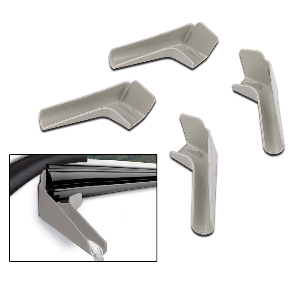 CROSSDESIGN RV Rain Gutter Spout Long Version Left and Right Gutter ...