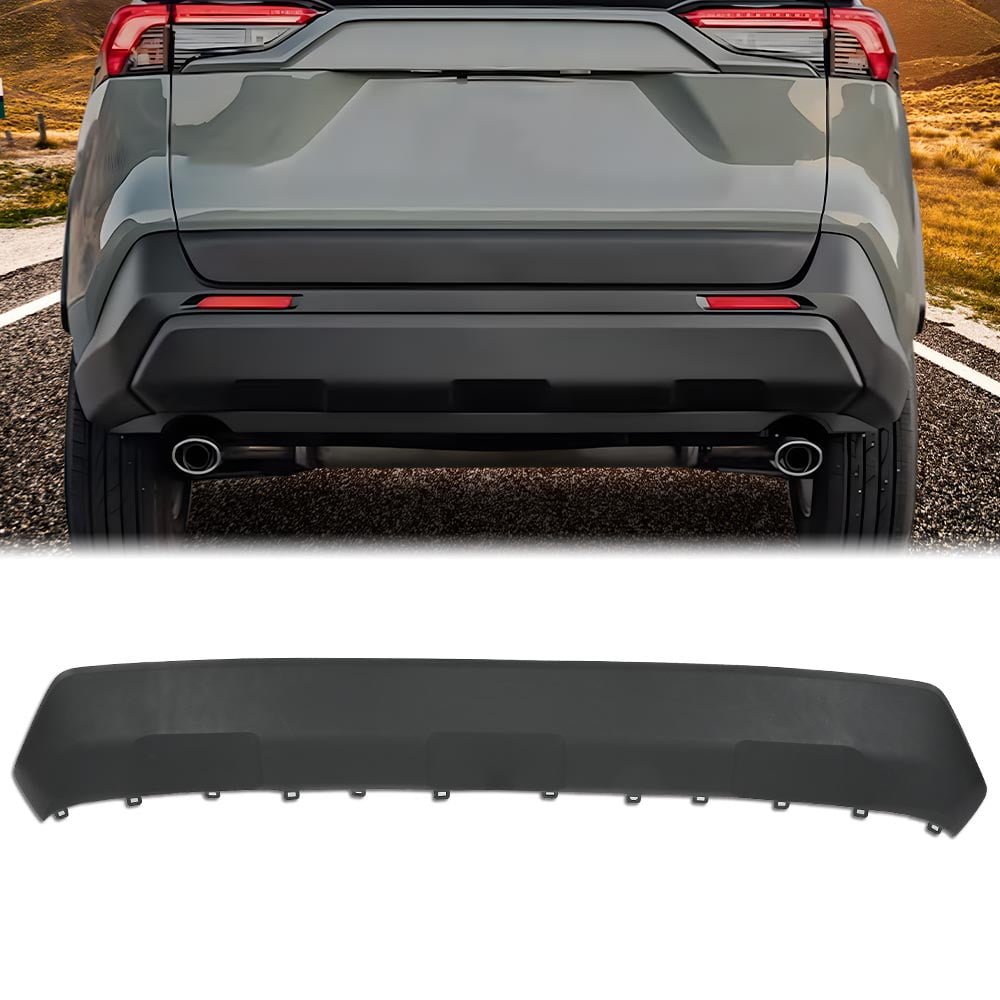 CROSSDESIGN Rear Bumper Lower Valance Panel Fit for Toyota Rav4 2019 ...