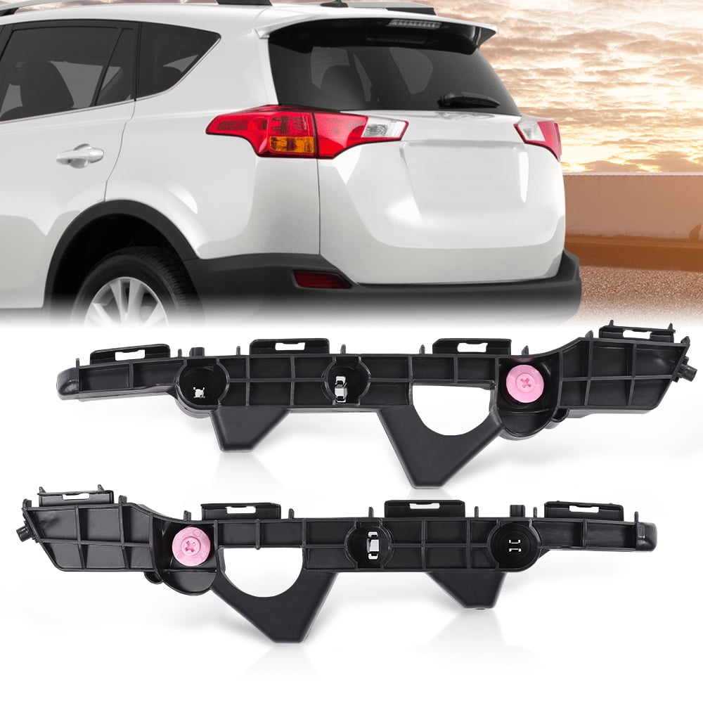 CROSSDESIGN Rear Bumper Support Bracket Fit for Toyota RAV4 2013-2015 ...